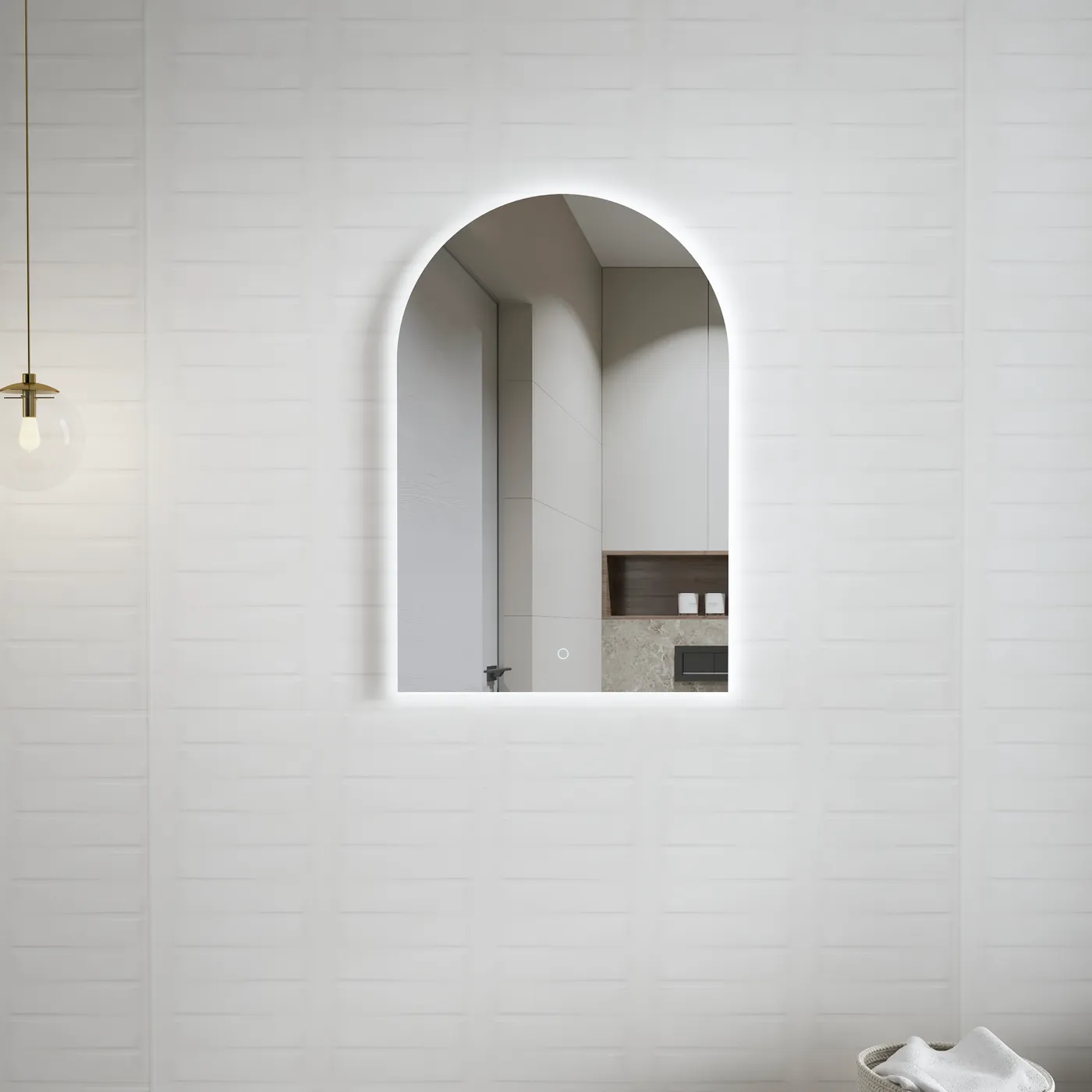Otti Australia | Arched LED Mirror - Bathroom Upgrade
