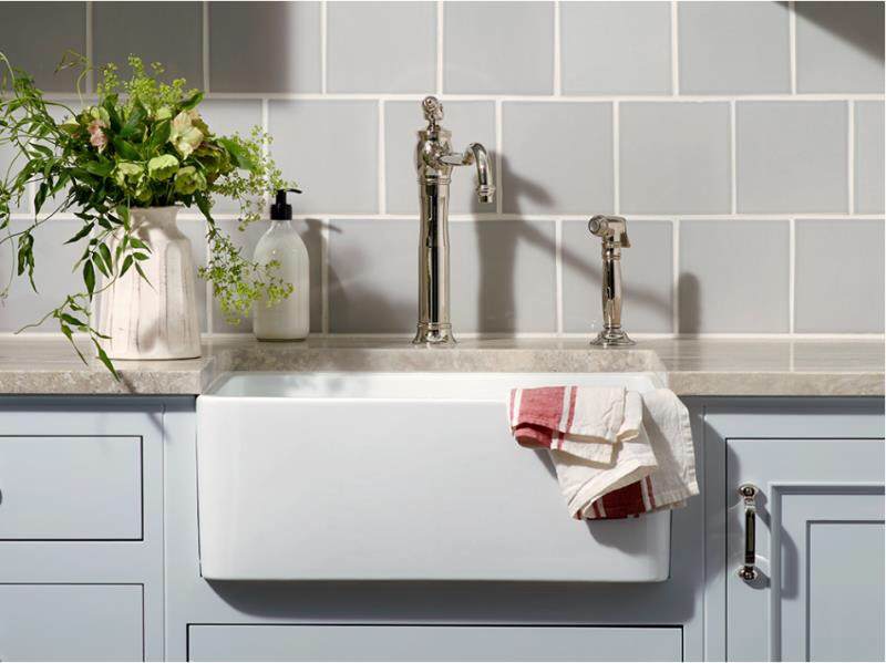 Ceto Chelsea | Fireclay Butler Farmhouse 600mm Ceramic Single Bowl Sink ...