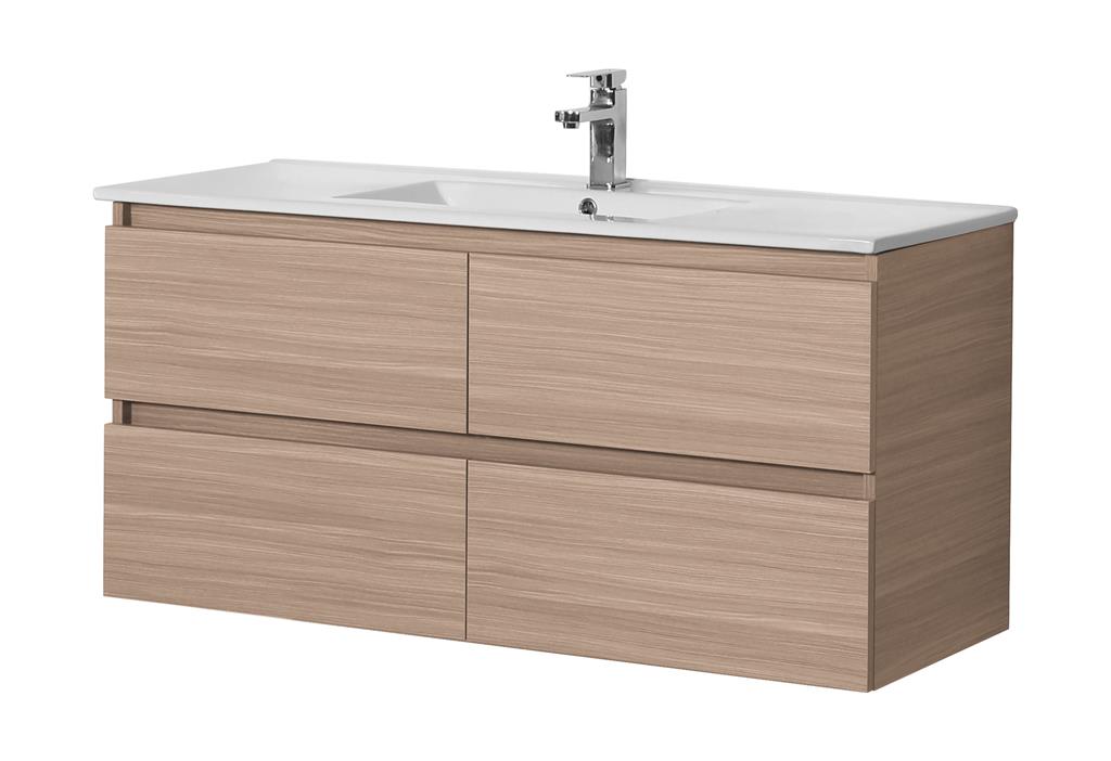 Stella | Oak 1200mm Wall Hung Vanity - Bathroom Upgrade