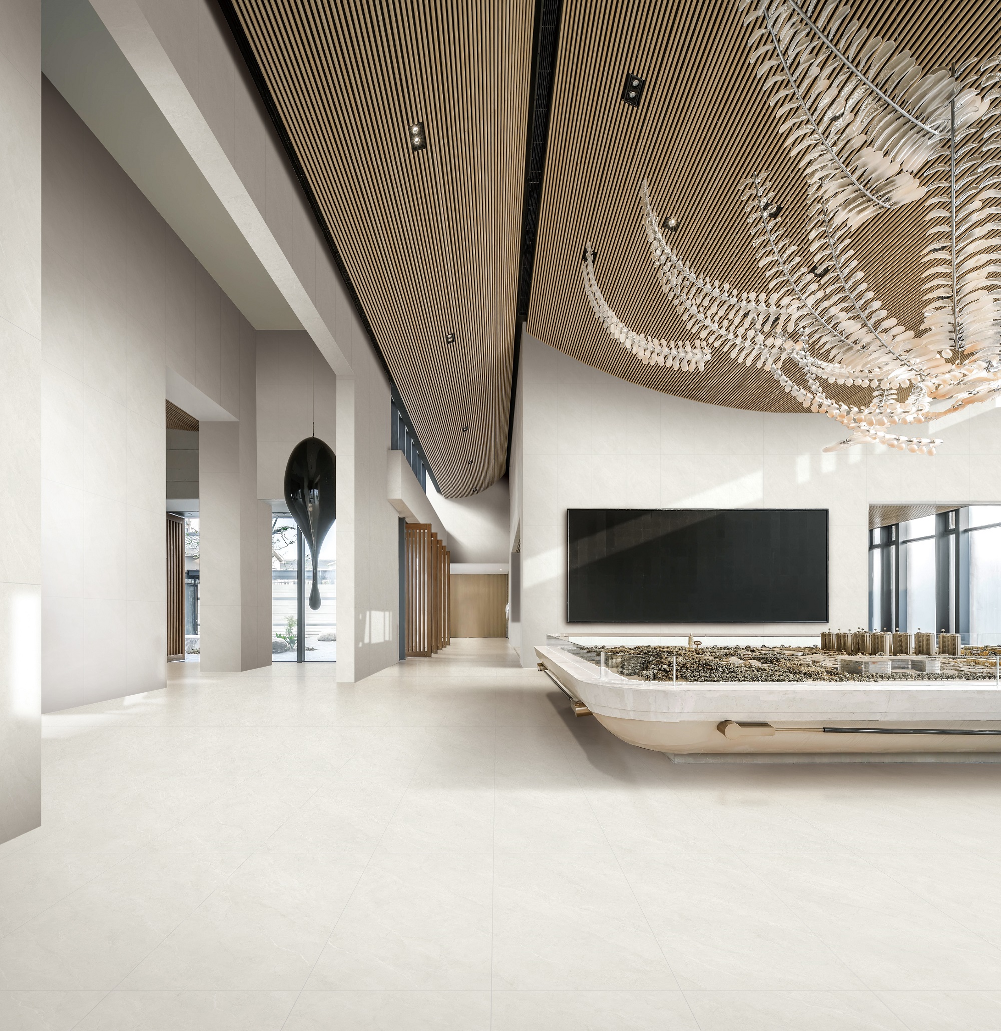 600 x 1200 Light Grey Matte Finish Porcelain Tile - Bathroom Upgrade