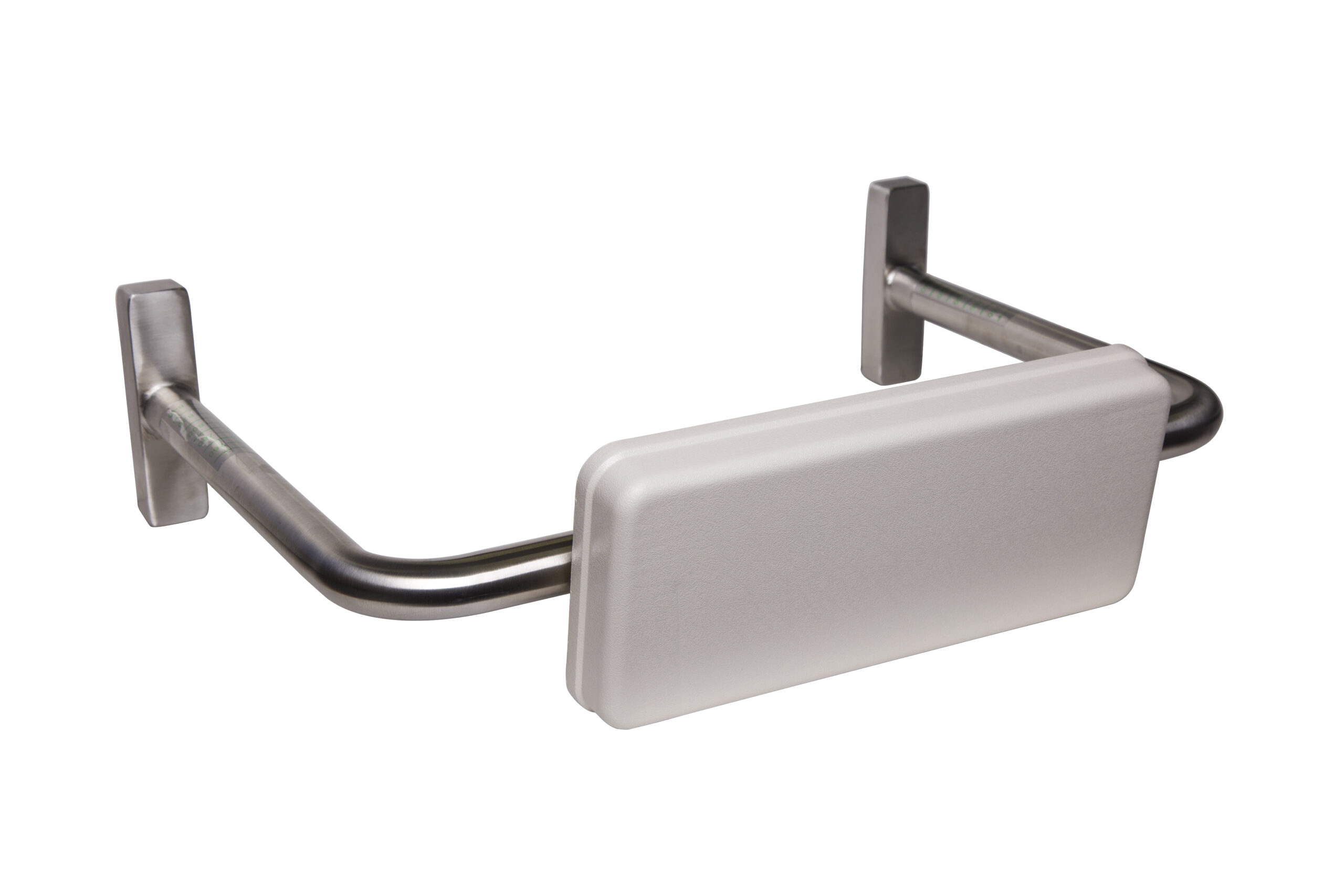 Care | Backrest Straight Rail Padded Backrest Stainless Steel ...